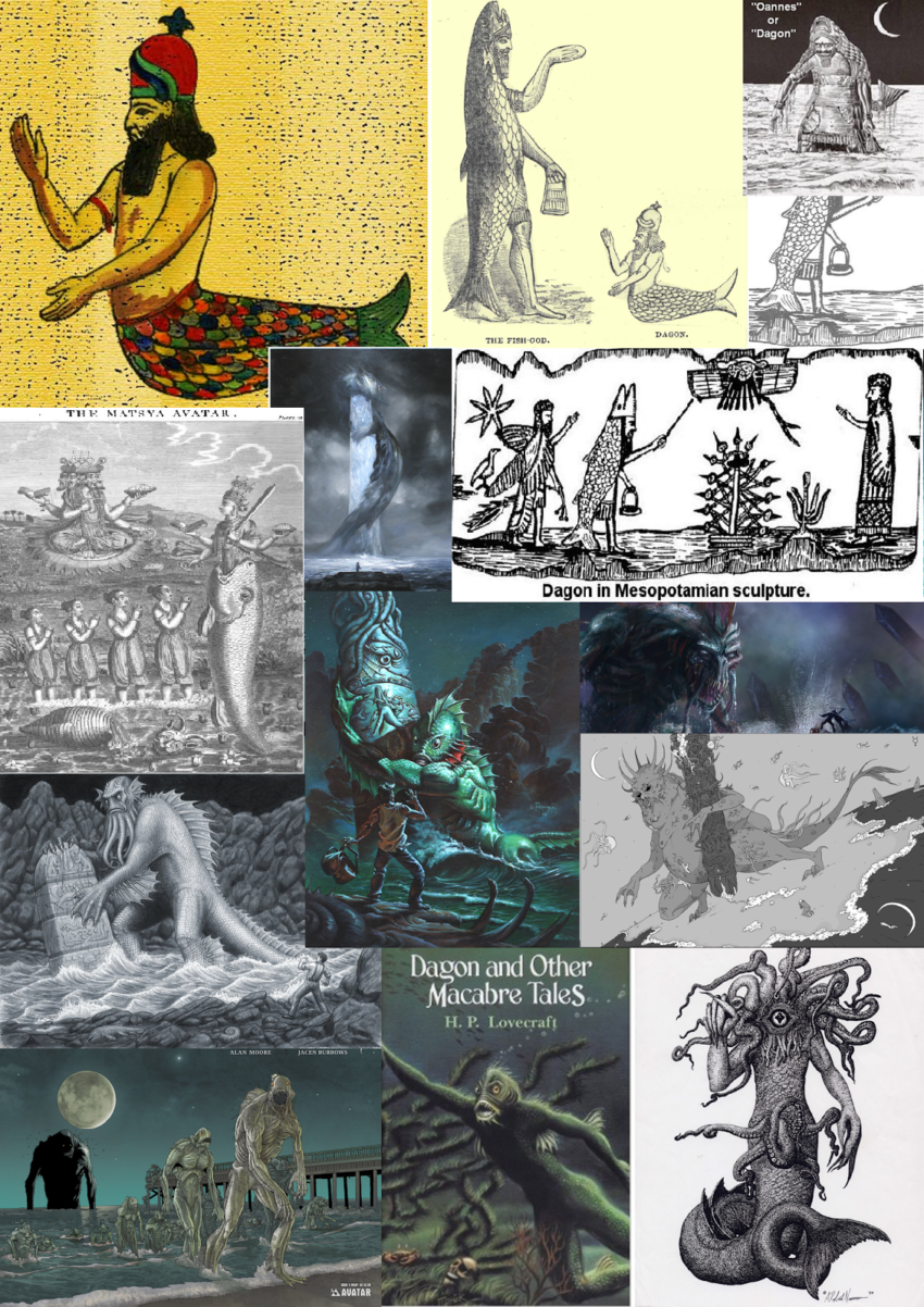 Dagon, Oannes, Mermaids and more – Logoi Library